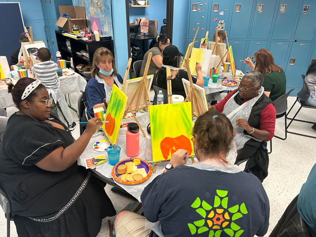 VIEW GALLERY: Paint Night at Salem Prep High School - Salem Prep High ...